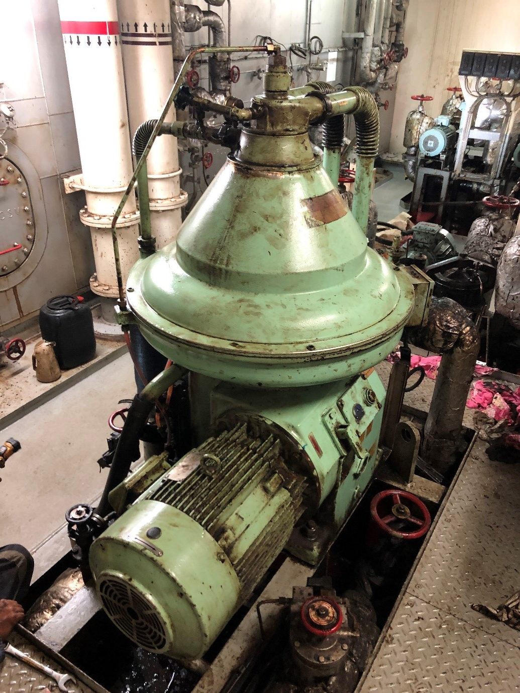 Maersk Innoshima | HFO purifiers